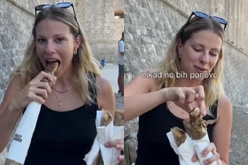 Influenserica probala “najskuplji burek na svijetu”: Bolje da si novac ...