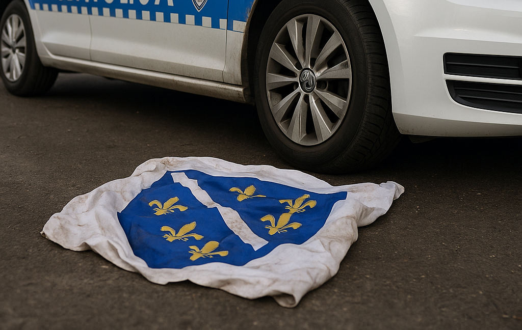 Policija kaznila osobe iz FBiH: Sa zastavama Armije RBiH vozili kroz ...